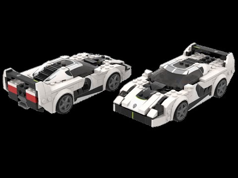 LEGO® 76900 Alternate Build - Koenigsegg Jesko - Ferrari F40 - YouTube