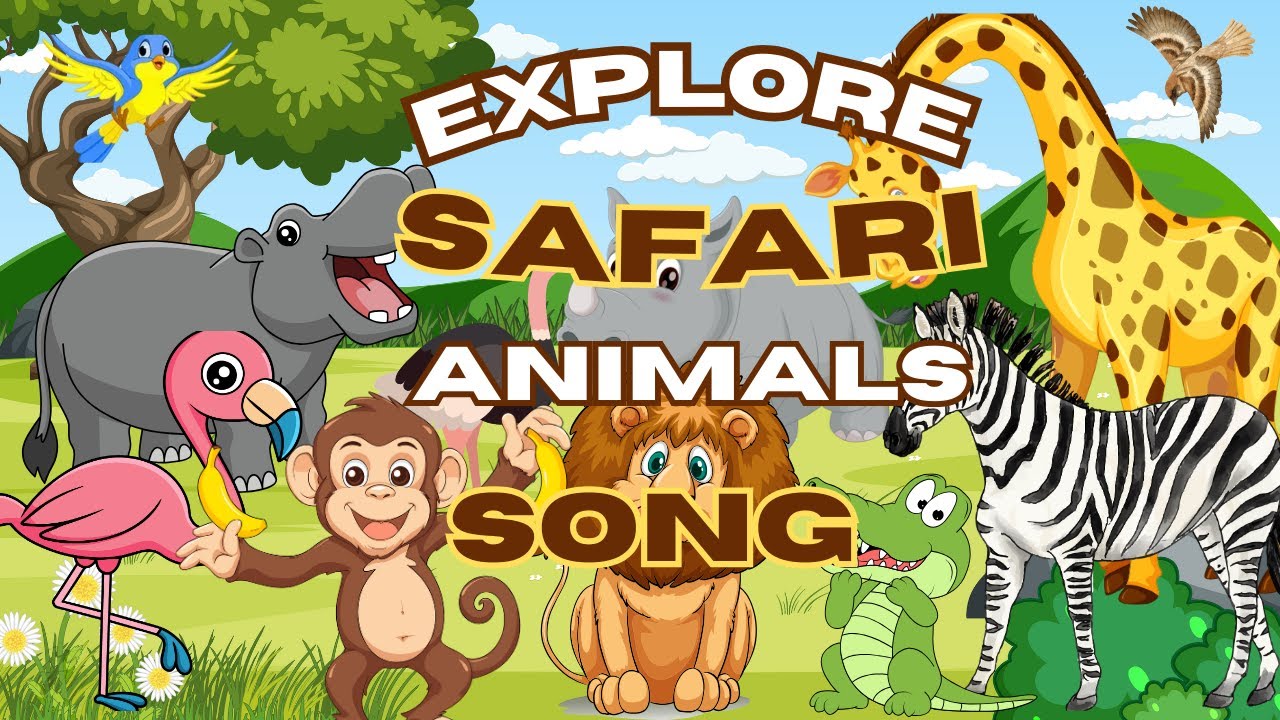 🌈💐🍇 ️🌻ABC SAFARI ANIMAL SONG | ABC Phonics Song | Fun Safari Kids Song ...
