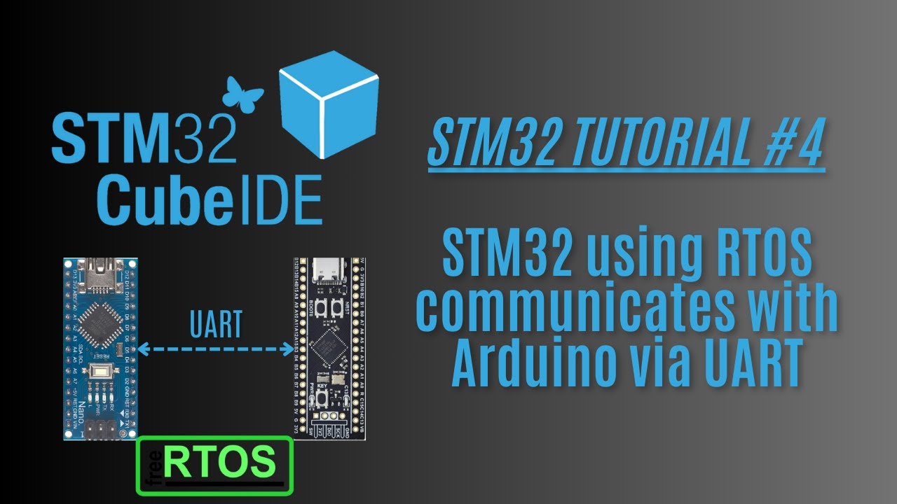 [STM32 Tutorial 4] STM32F411CEU6 using RTOS and communicates with ...