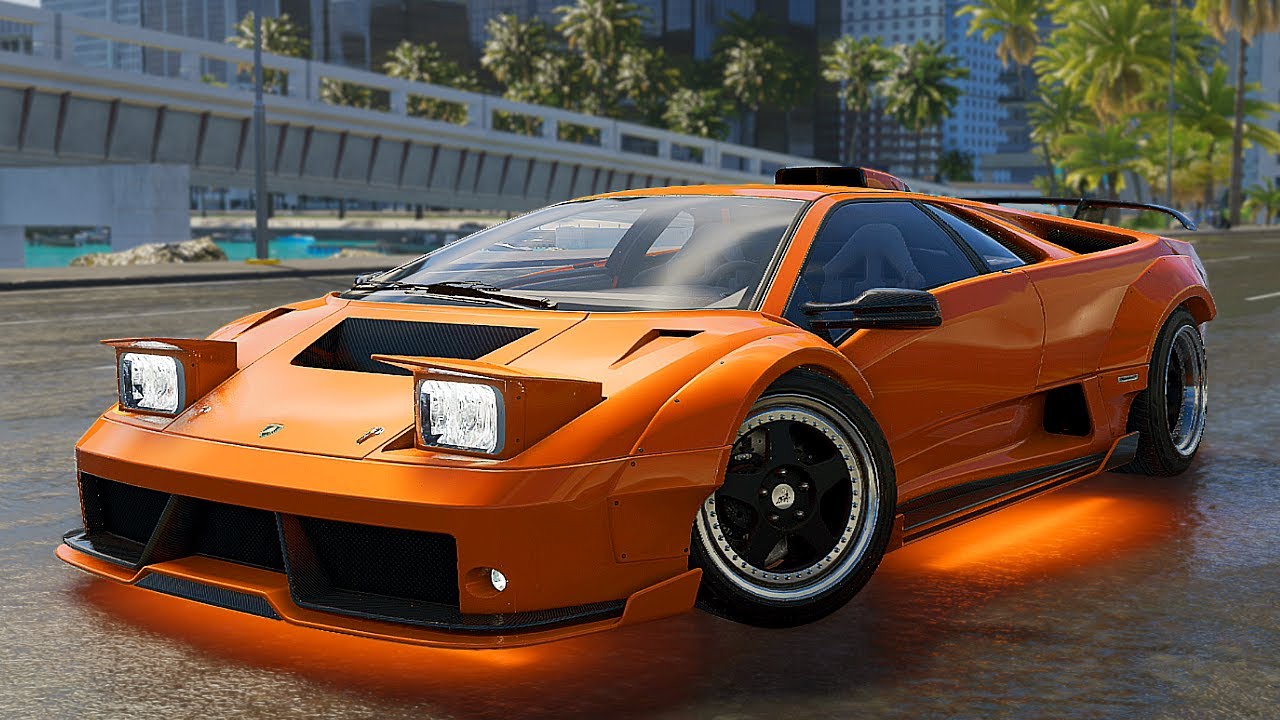 WIDEBODY LAMBORGHINI DIABLO GT PIMPEN! - The Crew 2 - YouTube