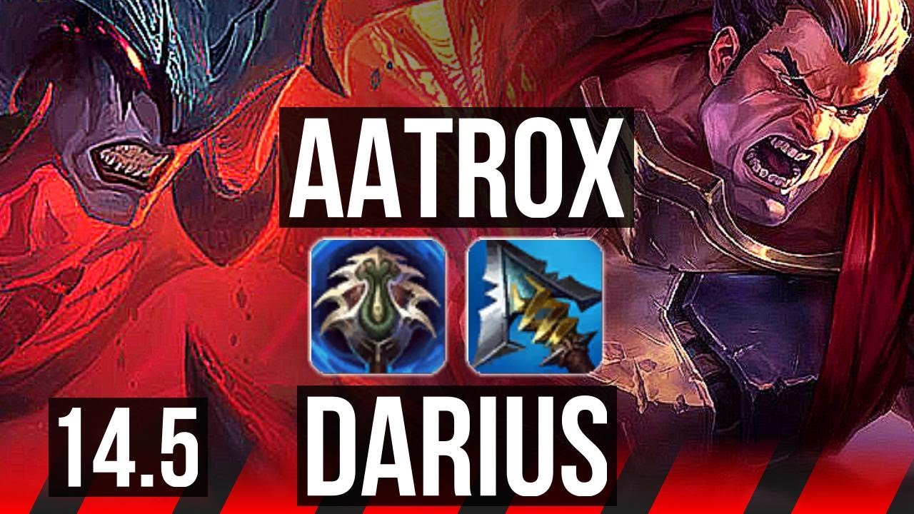 AATROX vs DARIUS (TOP) | 70% winrate, Legendary, 14/3/3 | KR Master ...