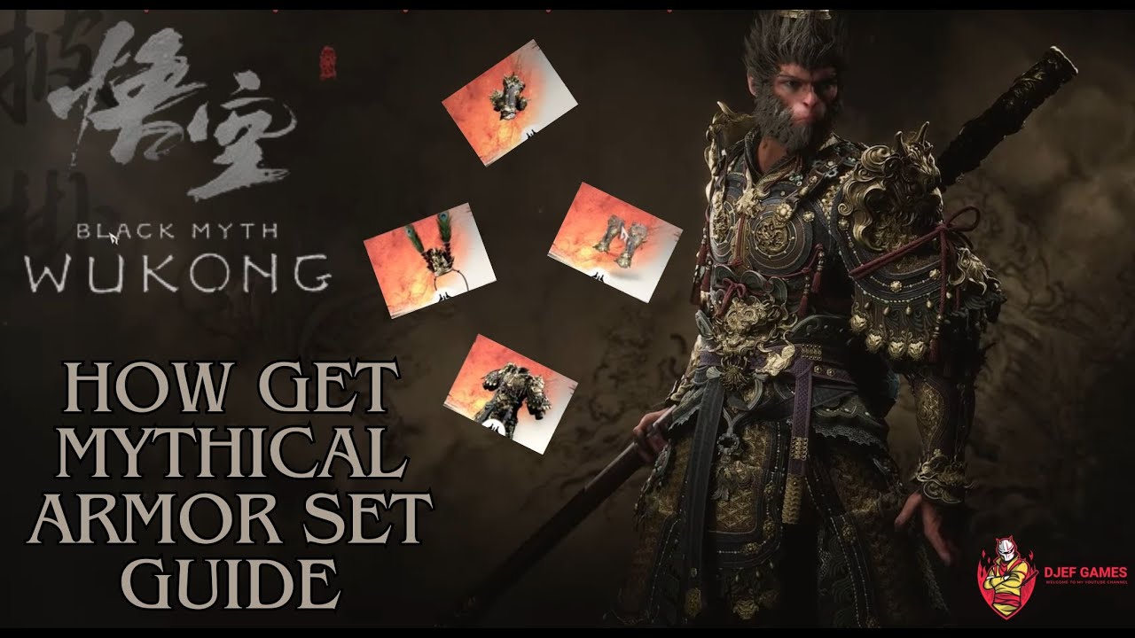 Black Myth Wukong - How Get All Mythical Gold Suozi Armor Pieces, Guide ...