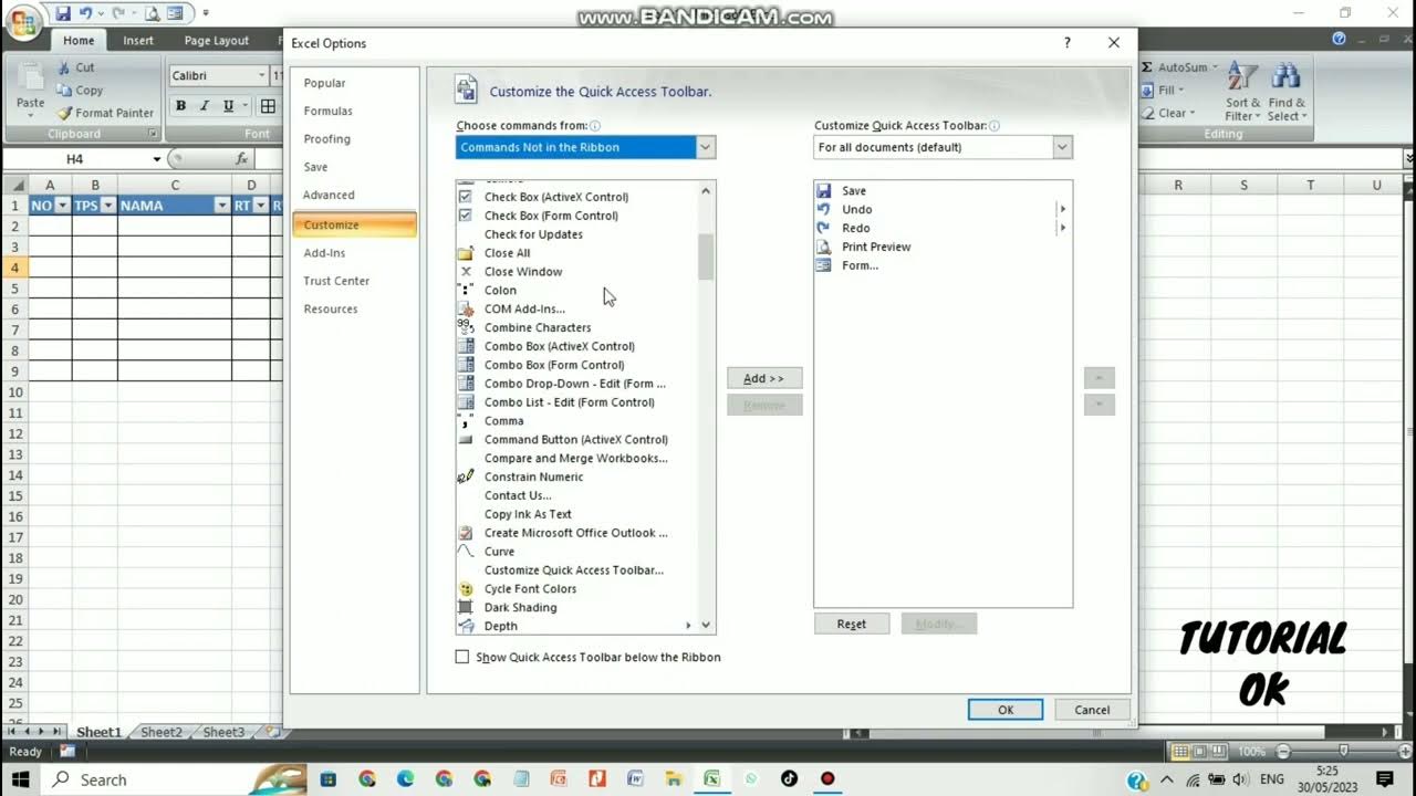 Tutorial Excel | Cara Input Data Dengan Mudah - YouTube