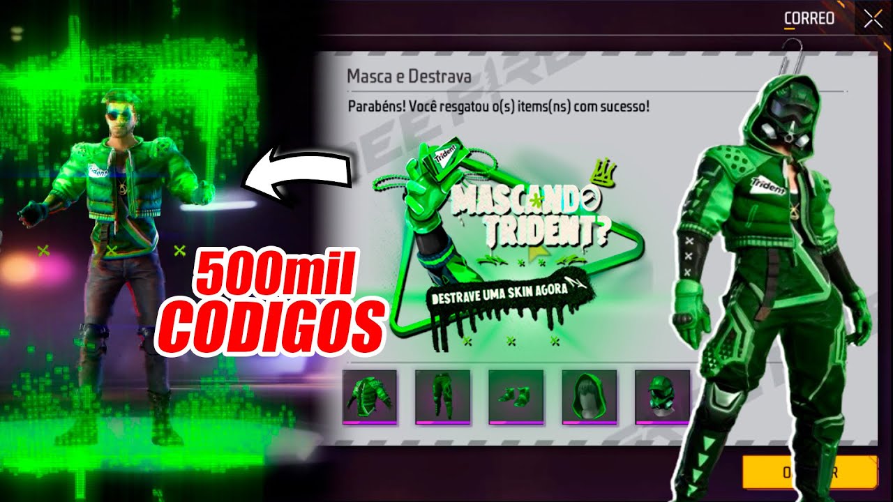 🌟500 MIL CODIGOS TRIDENT! GRATIS ASPECTO TRIDENTE - NO PUEDO CANJEAR ...