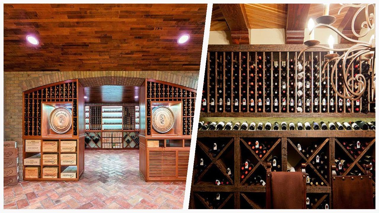 75 Huge Terra-cotta Tile Wine Cellar Design Ideas You'll Love 🔴 - YouTube