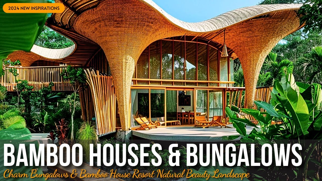 Magical Tropical Retreat: Charm Bungalows & Bamboo House Resort Natural ...