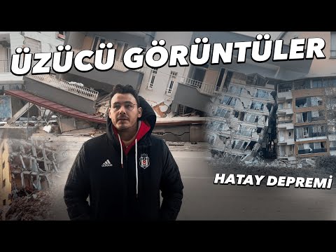 HATAY DEPREM KORKUNÇ VE ÜZÜCÜ GÖRÜNTÜLER #hatay #deprem #hataydeprem #turkeyearthquake2023