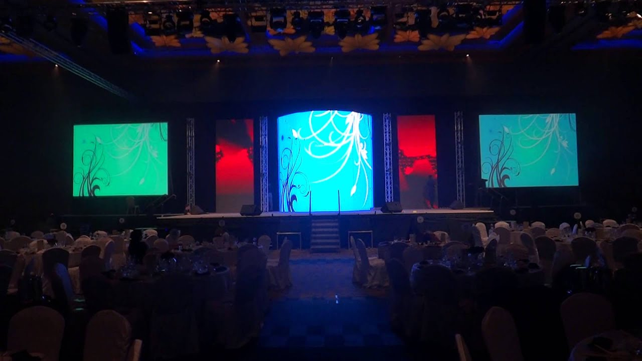 LED Wall Effects - YouTube