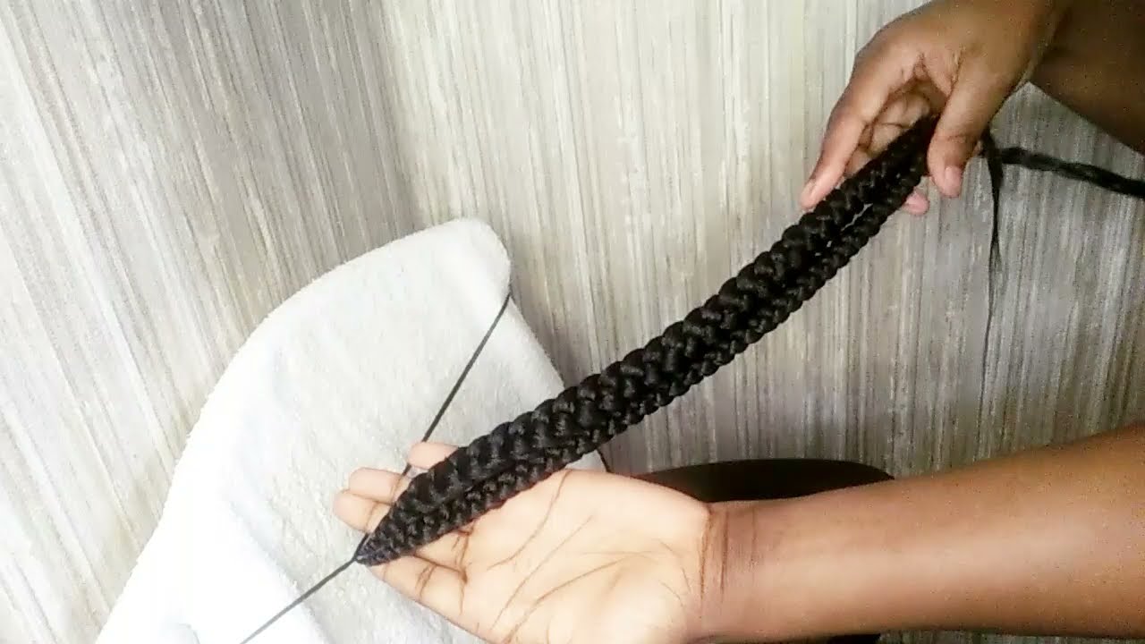 How to make BANDIKA/GHANA braids: 101 Beginner friendly - YouTube