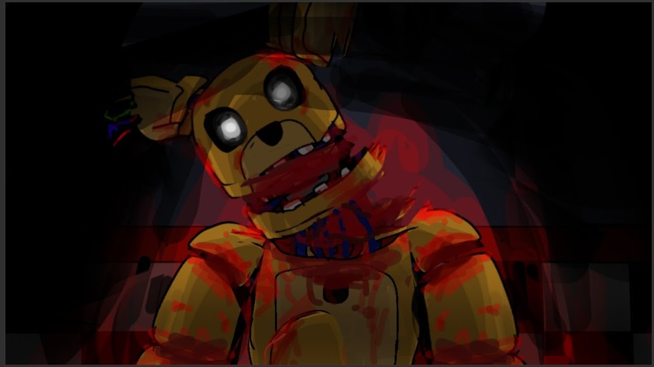 William Afton's Death + FNAF3 Minigames Animated - YouTube