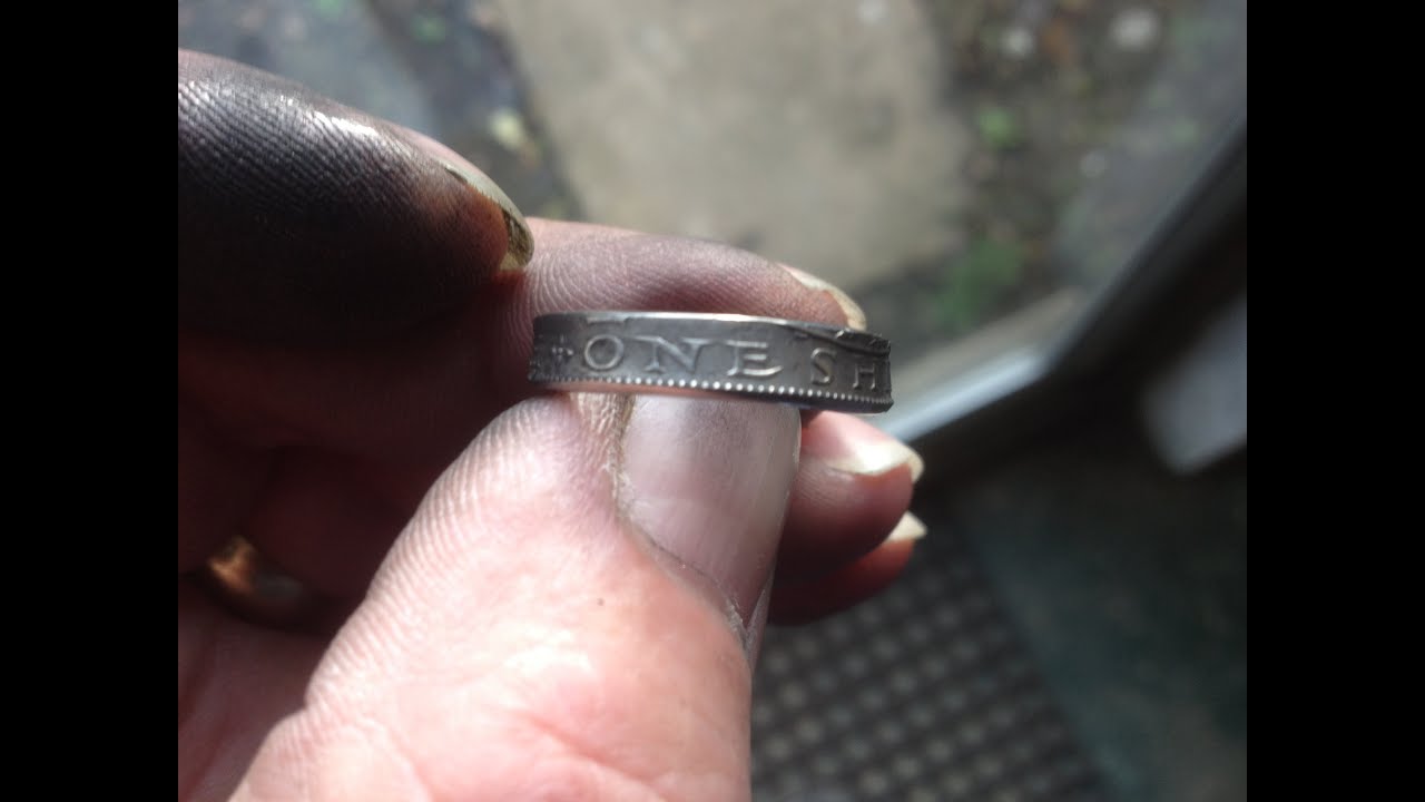 How To Make A Coin Ring - YouTube
