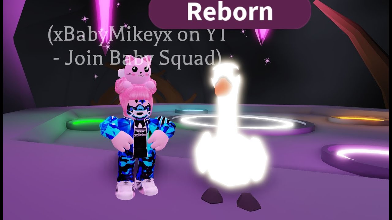 Roblox Adopt Me (Neon Series) Neon Swan - YouTube