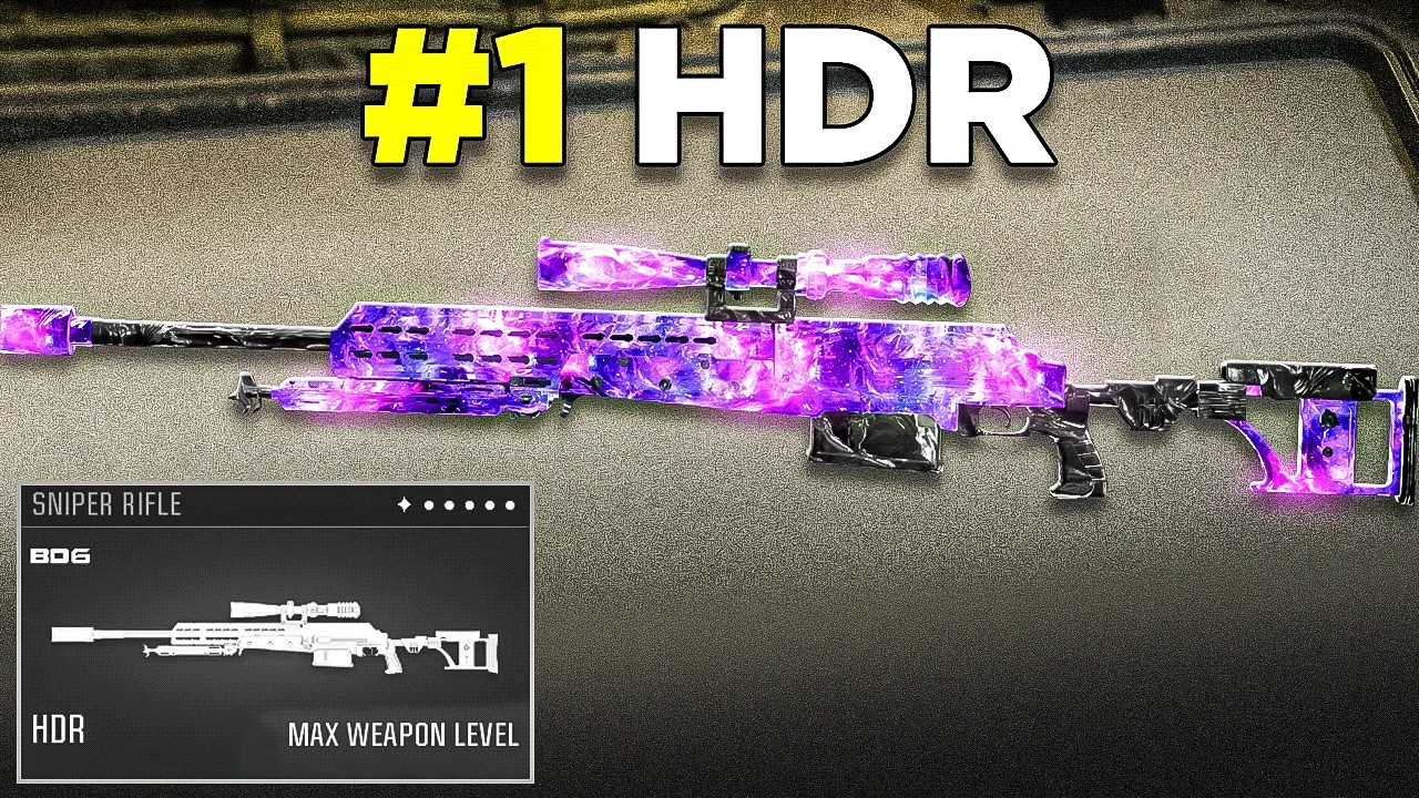 new *ONE SHOT* HDR is BROKEN in Warzone! 😍 (Best HDR Class Setup) - YouTube