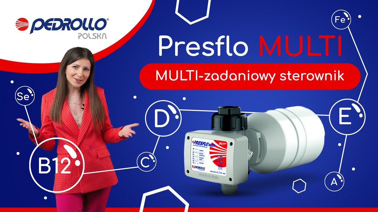 PRESFLO Multi - Nowy, ulepszony sposób automatycznego sterowania pompą ...