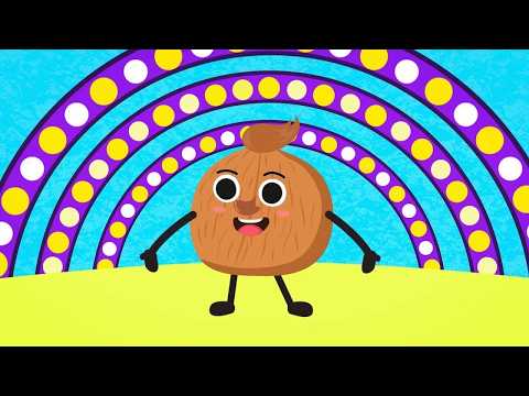 Ceviz Adam Şip Şap Şop Şarkısı 🕺 Çocuklar İçin Dans ve Hareket Şarkı
