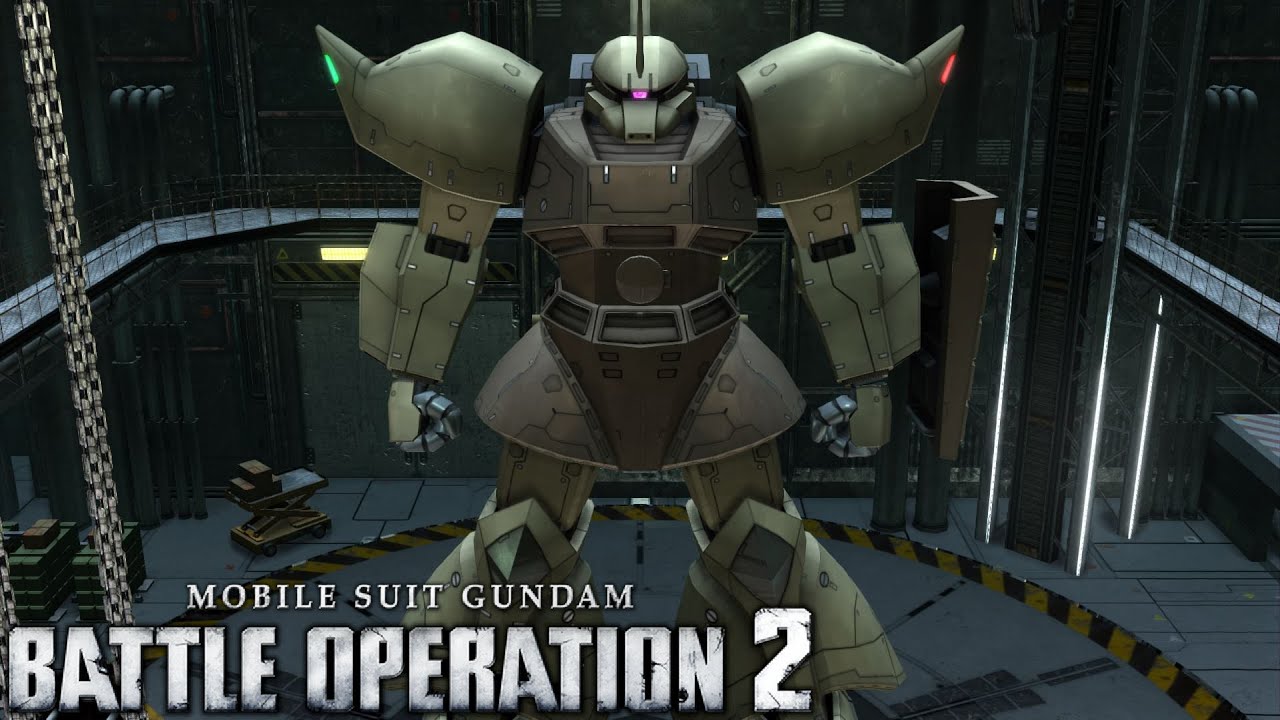 Mobile Suit Gundam Battle Operation 2 - Gelgoog Ground Type (LV1) ALL ...