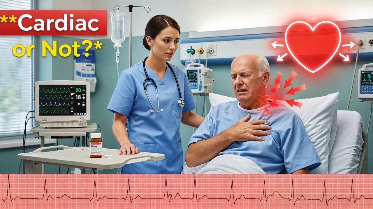 “Chest Pain at the Bedside: Nurse’s Guide to Cardiac vs. Non-Cardiac ...
