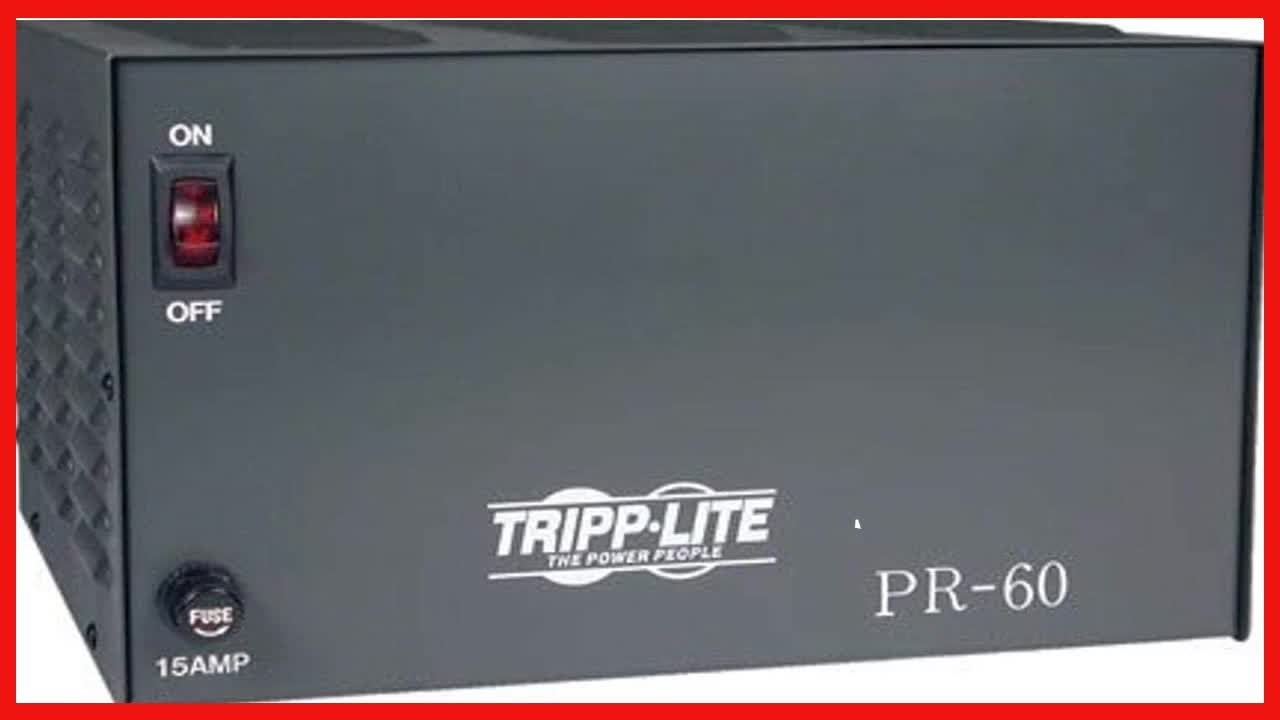 Tripp Lite PR60 DC Power Supply 60A 120V AC Input to 13 8 DC Output TAA ...
