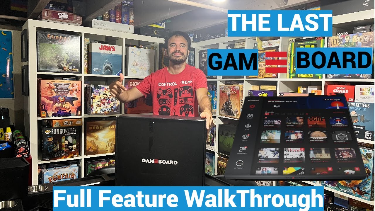 Last GameBoard Digital Board Game Console - Full Feature Update ...