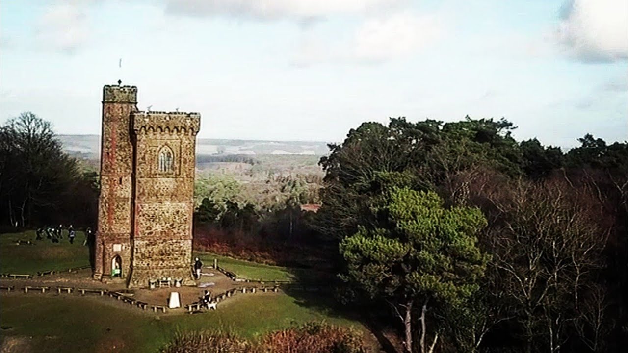 Leith Hill Tower in the Surrey Hills - YouTube