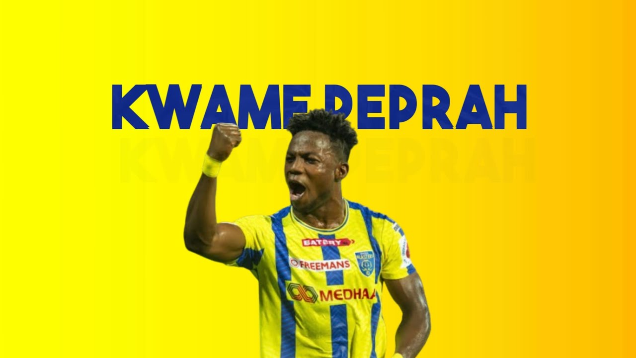 "പുലി 🐅 "| Kwame Peprah 🥵 | Kerala Blasters | Malayalam | Footandtime ...