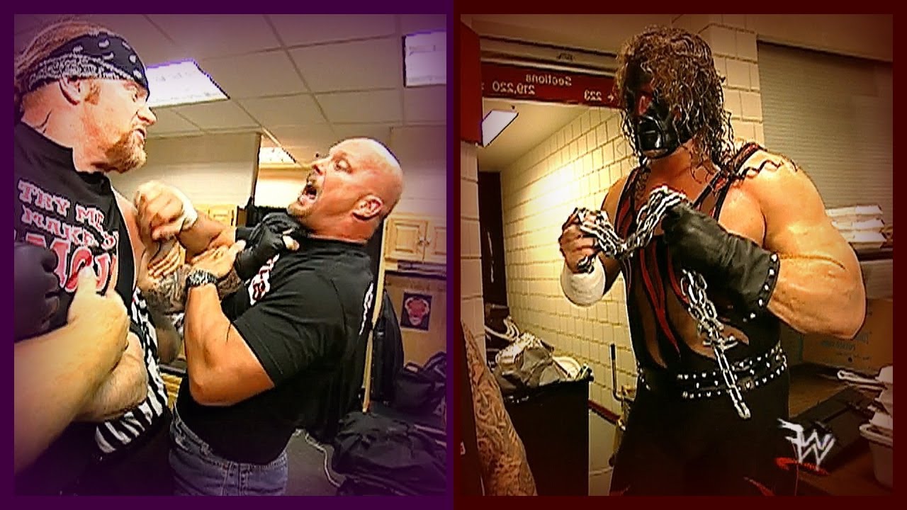 Undertaker, Kane, Stone Cold, Debra, Triple H, Stephanie & William ...