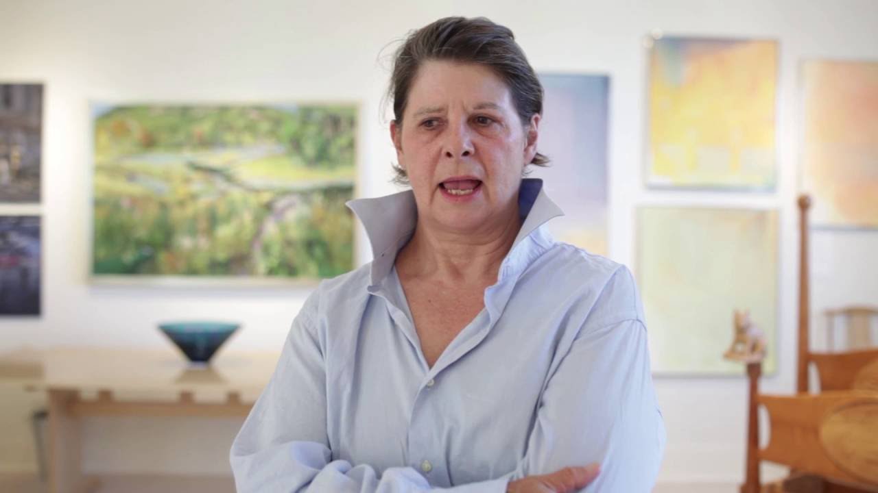 Judy Taylor on the Art and Education in Maine Exhibit - YouTube
