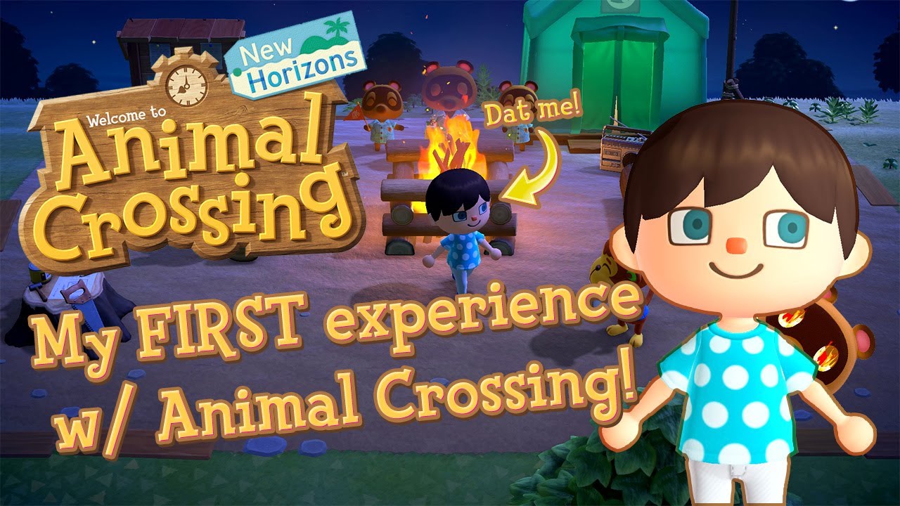 My FIRST Animal Crossing Experience EVER! | Animal Crossing: New ...
