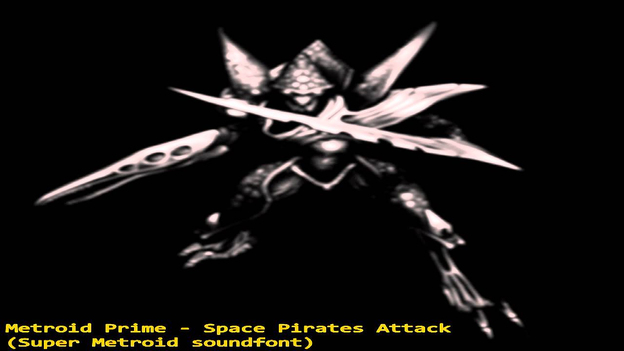 Metroid Prime - Space Pirates Attack (Super Metroid soundfont) - YouTube