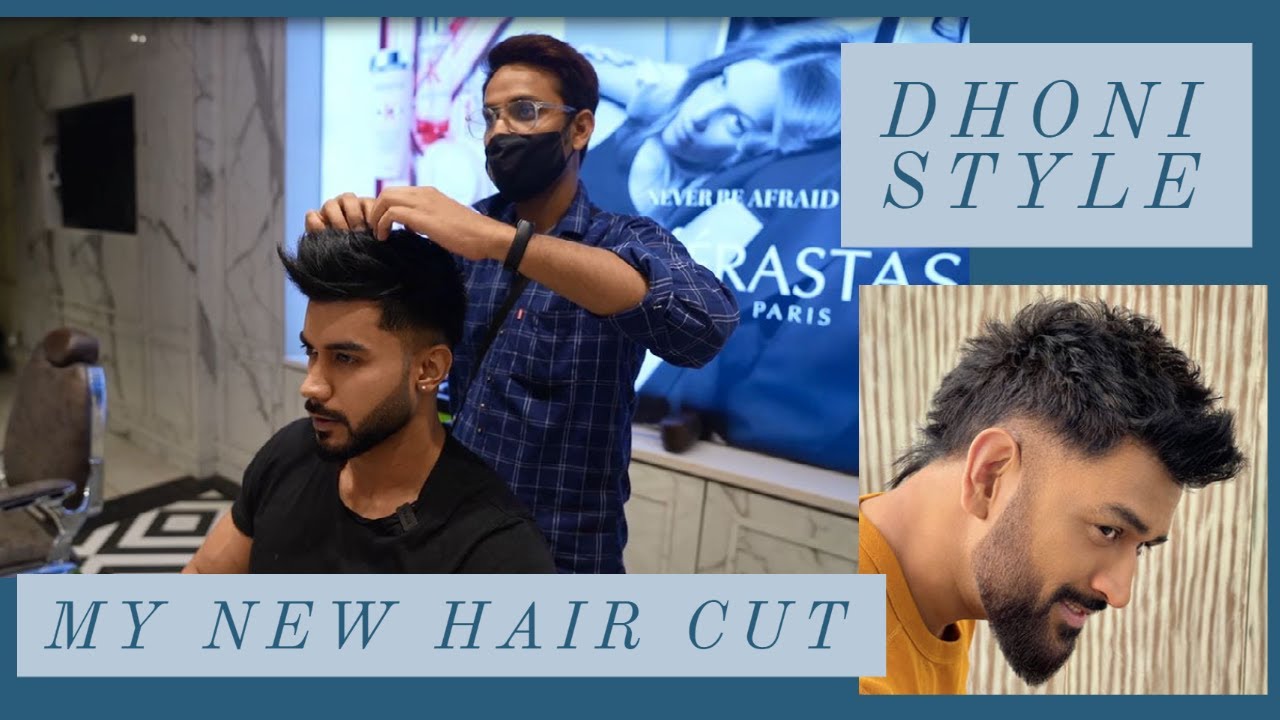 My New Hair Cut | Dhoni Style | Varun Verma - YouTube