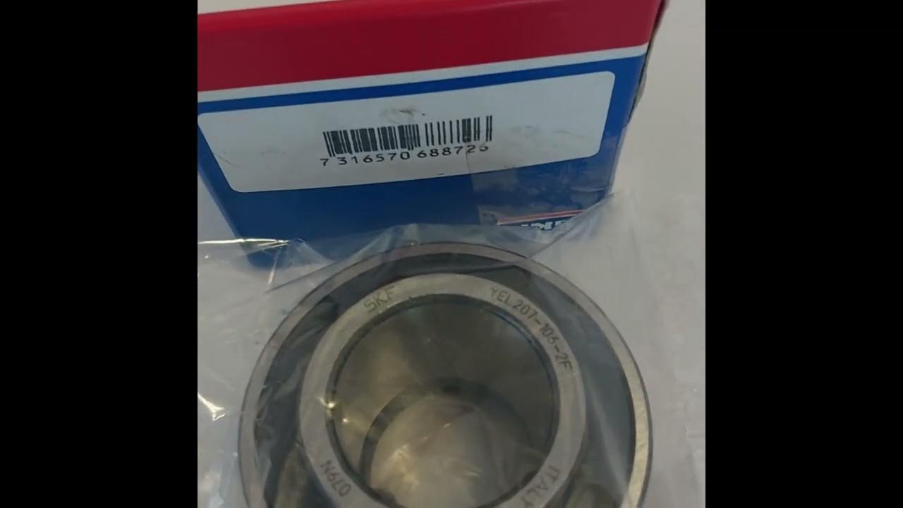 YEL 207-2F Подшипник шариковый радиальный однорядный SKF - YouTube