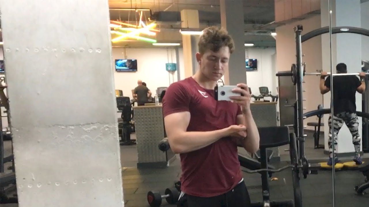Destructive back and biceps workout w/ 17 year old Chad Cooper - YouTube