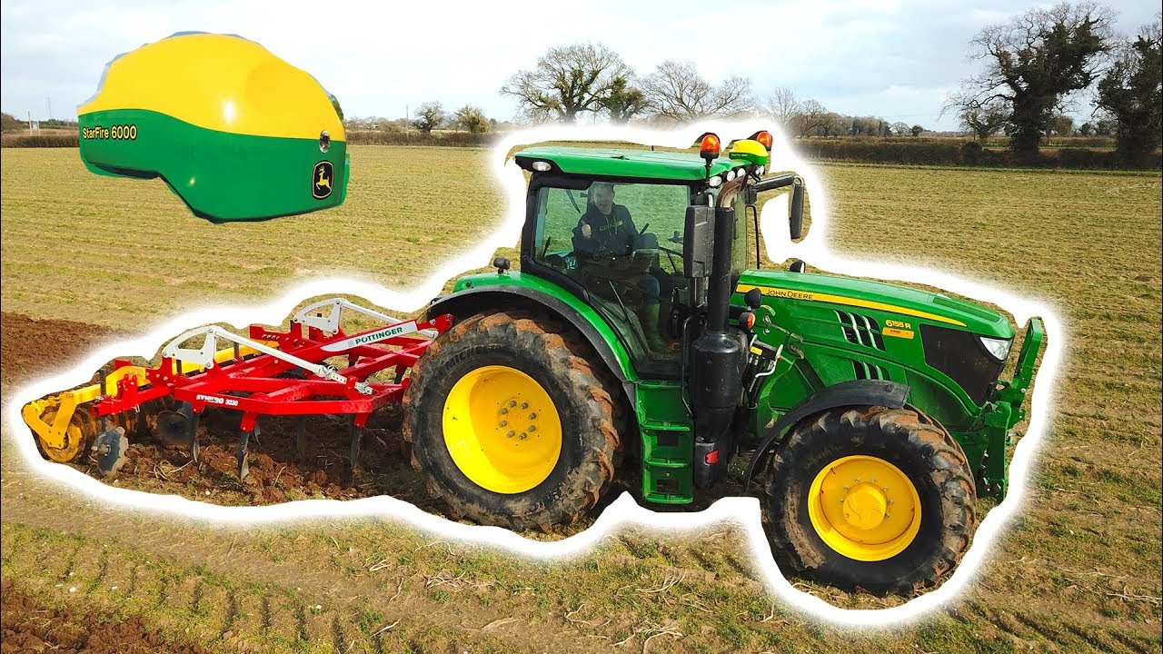 LAND IS DRY...IT'S GO GO GO!...WITH SELF DRIVING TRACTOR - YouTube