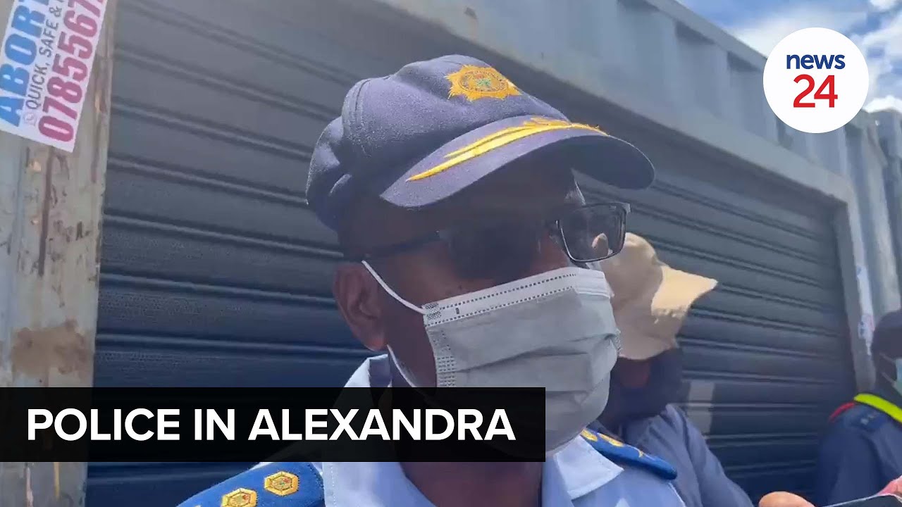 WATCH | Police arrest five more protesters in Alexandra - YouTube