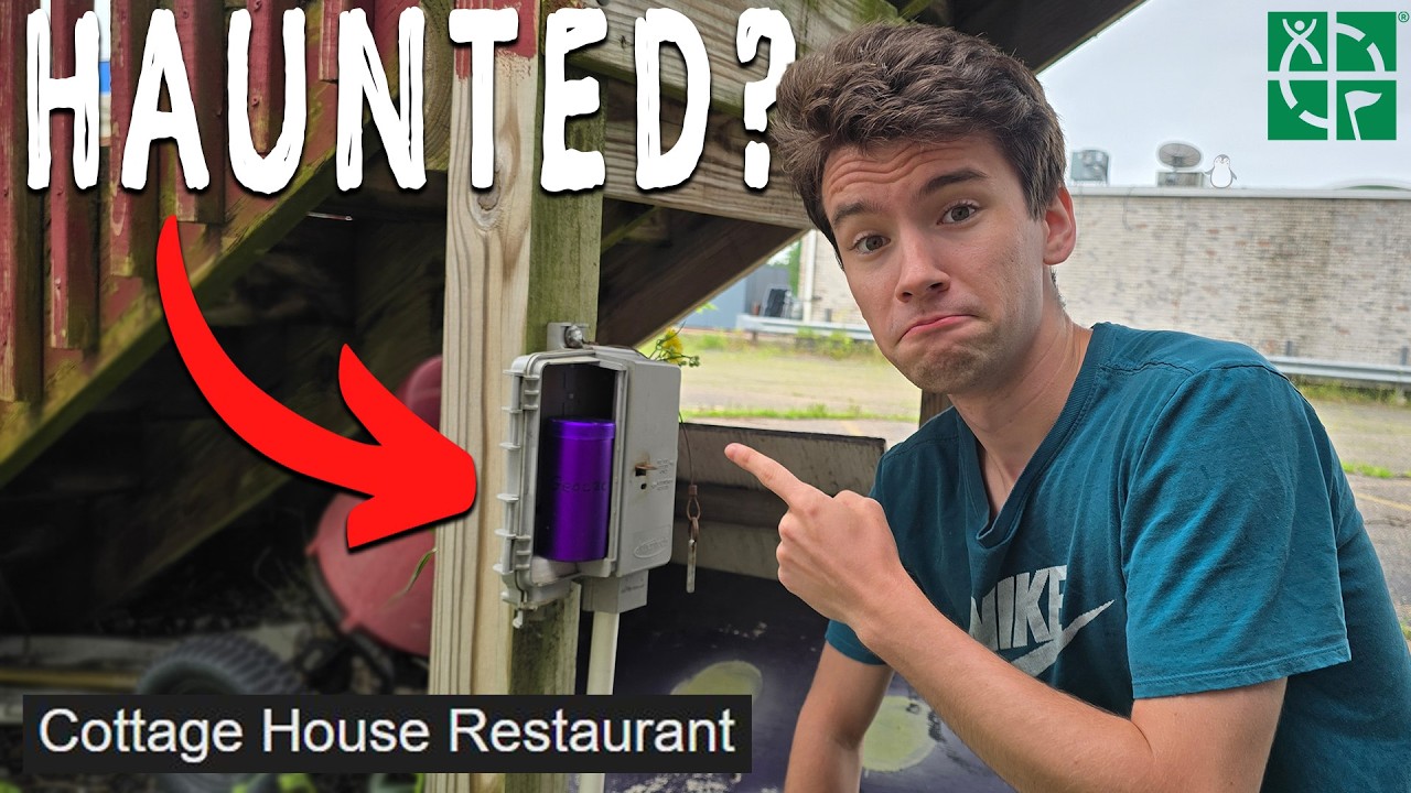 We Found A HAUNTED Geocache!? - YouTube