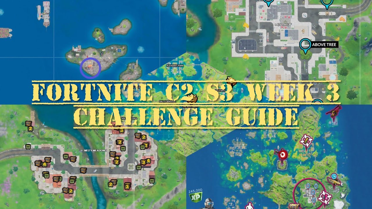 Fortnite C2 S3 Week 3 Challenge Guide - YouTube