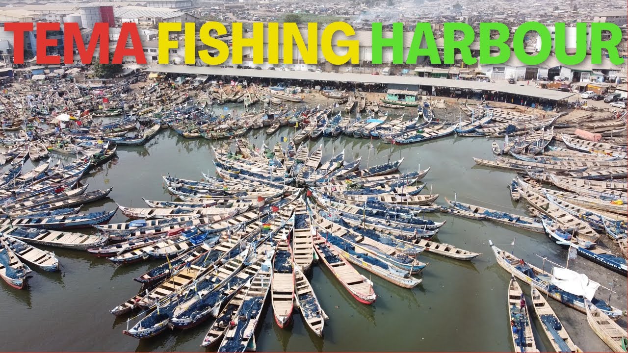 Tema Fishing Harbour: Flags, Culture, and Livelihoods - YouTube