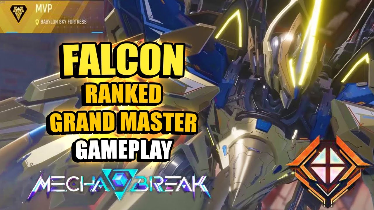 MECHA BREAK | FALCON GRAND MASTER RANKED | SOLOQ GAMEPLAY | DOMINATING ...
