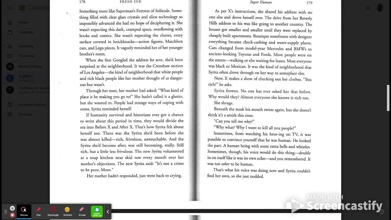 Super Human by Nicola Yoon - YouTube