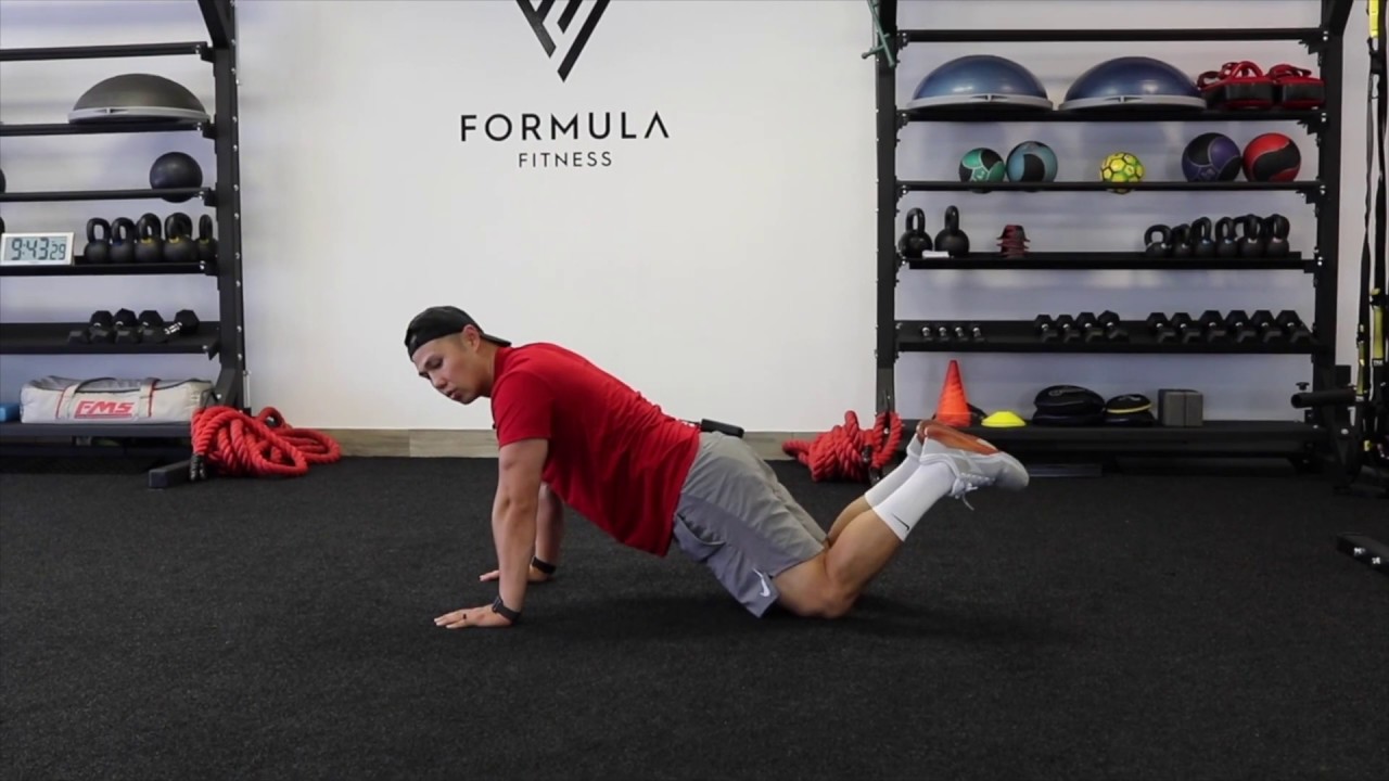 Kneeling Push Up Form Tips - YouTube