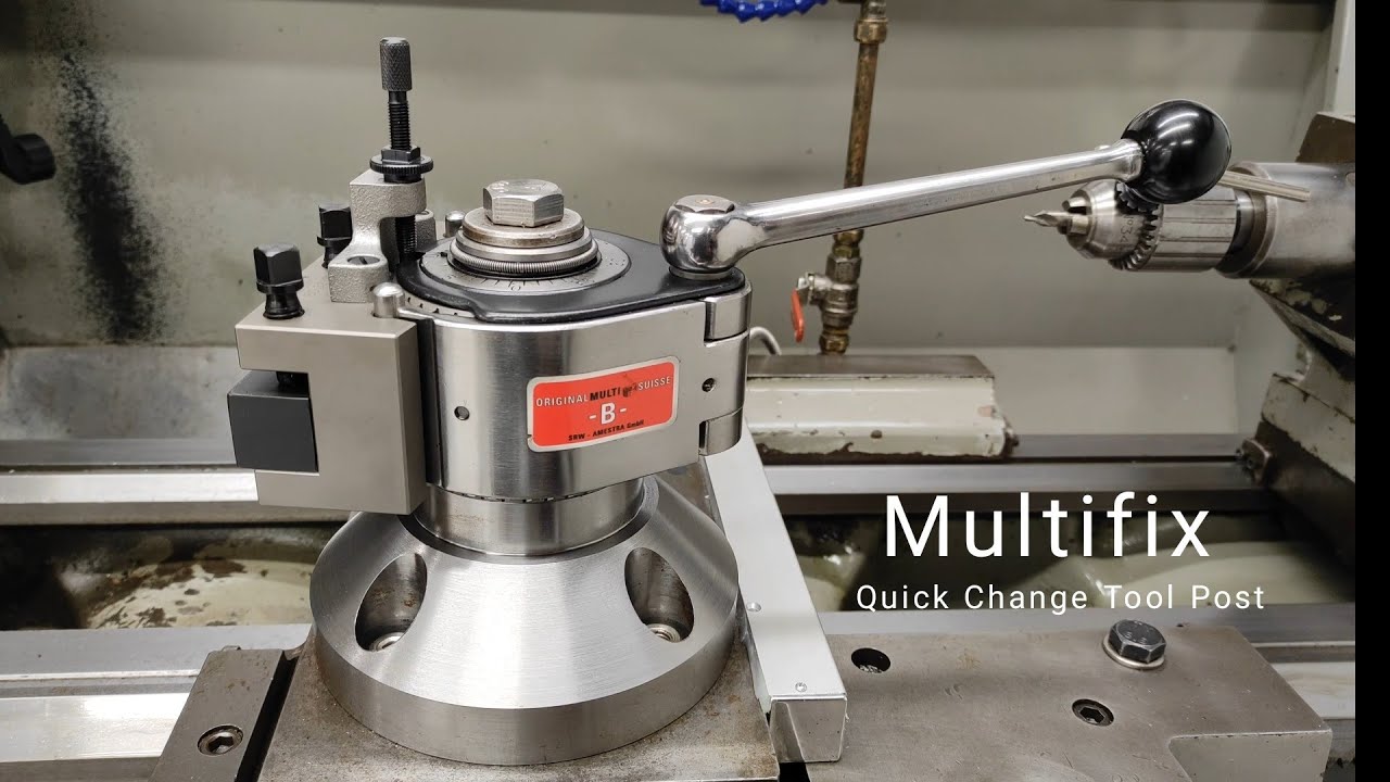 Multifix quick change tool post. You've been using it wrong for years 😁 ...