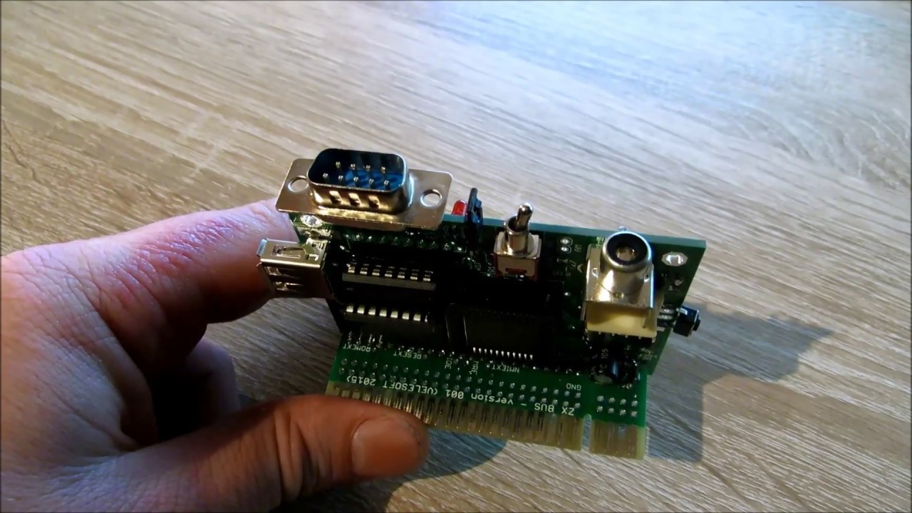 K-Mouse 2015 - Neuauflage des Kempston Mouse-Interface für Sinclair ZX ...