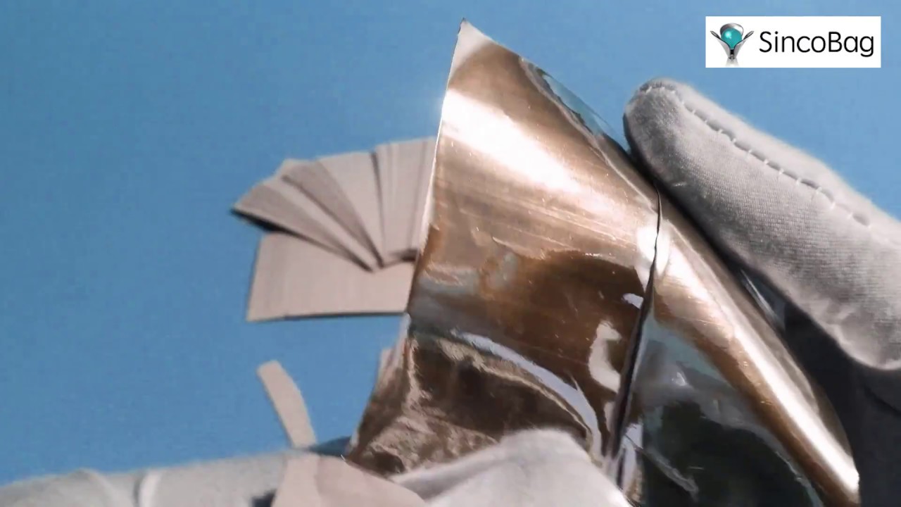 facial mask packaging - foil flexible packaging - YouTube