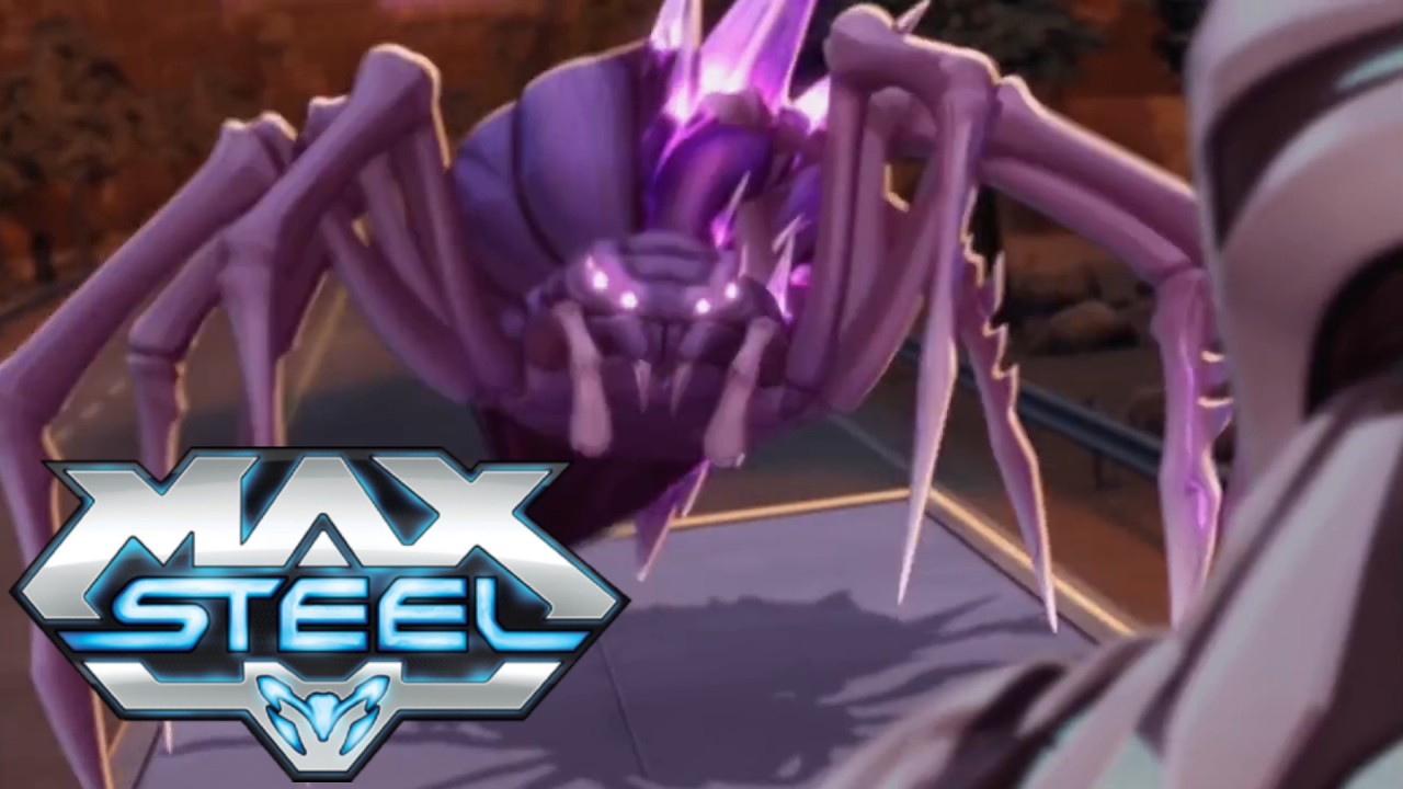 MAX STEEL vs EXTROYER (Highway Fight) | Max Steel Clip (Season 1 ...
