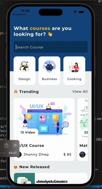 Flutter UI Tutorial || Flutter UI Kit - YouTube