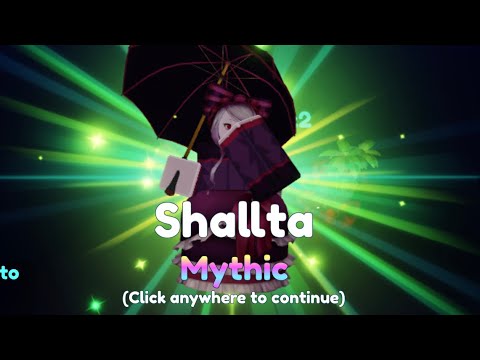 Shallta unevo showcase (Anime Adventures) - YouTube