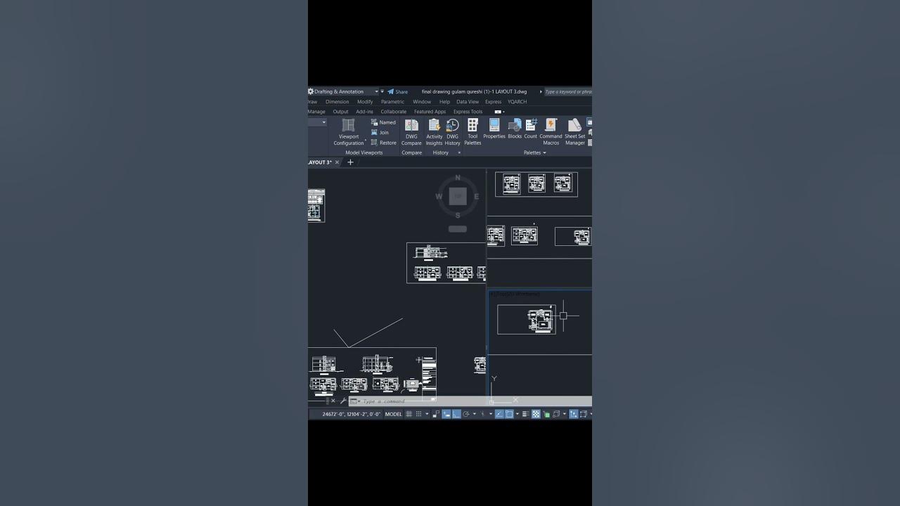 AutoCAD Viewport Settings Tutorial | Set Viewport Configuration in AutoCAD - YouTube