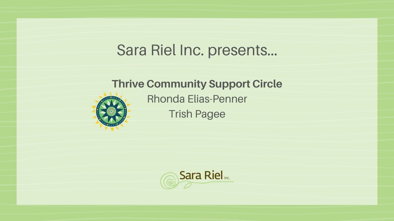 Resource Review: Thrive Community Support Circle - YouTube