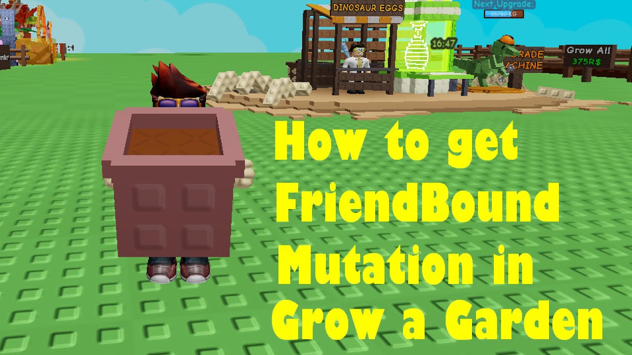 How to Get the "FriendBound Mutation" in Grow a Garden! Roblox - YouTube
