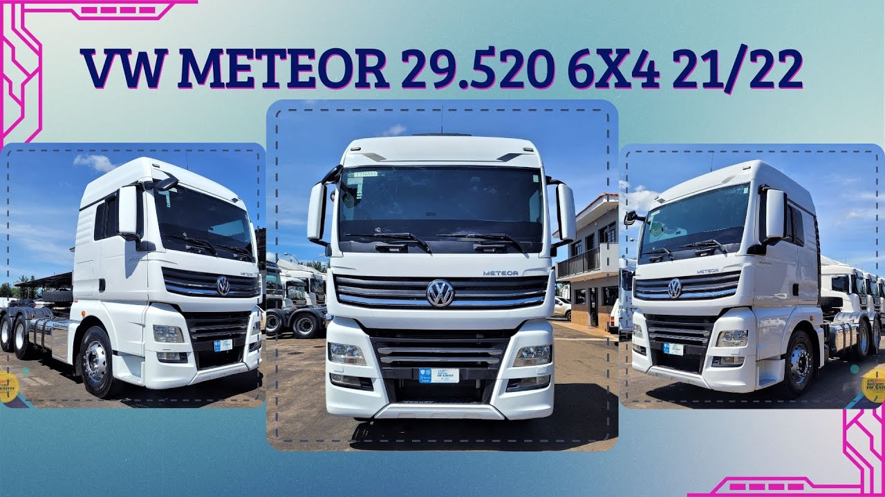 VENDIDO Volkswagen Meteor 29 520 6x4 Ano 2021/22 - YouTube